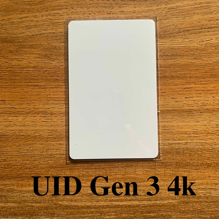MiFare Compatible 4K Magic UID (7 Byte) – Changeable UID Gen 3 / APDU ...